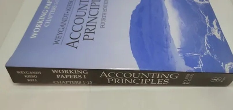 Accounting Principles: Working Papers Volume 1 Paperback – Student ...