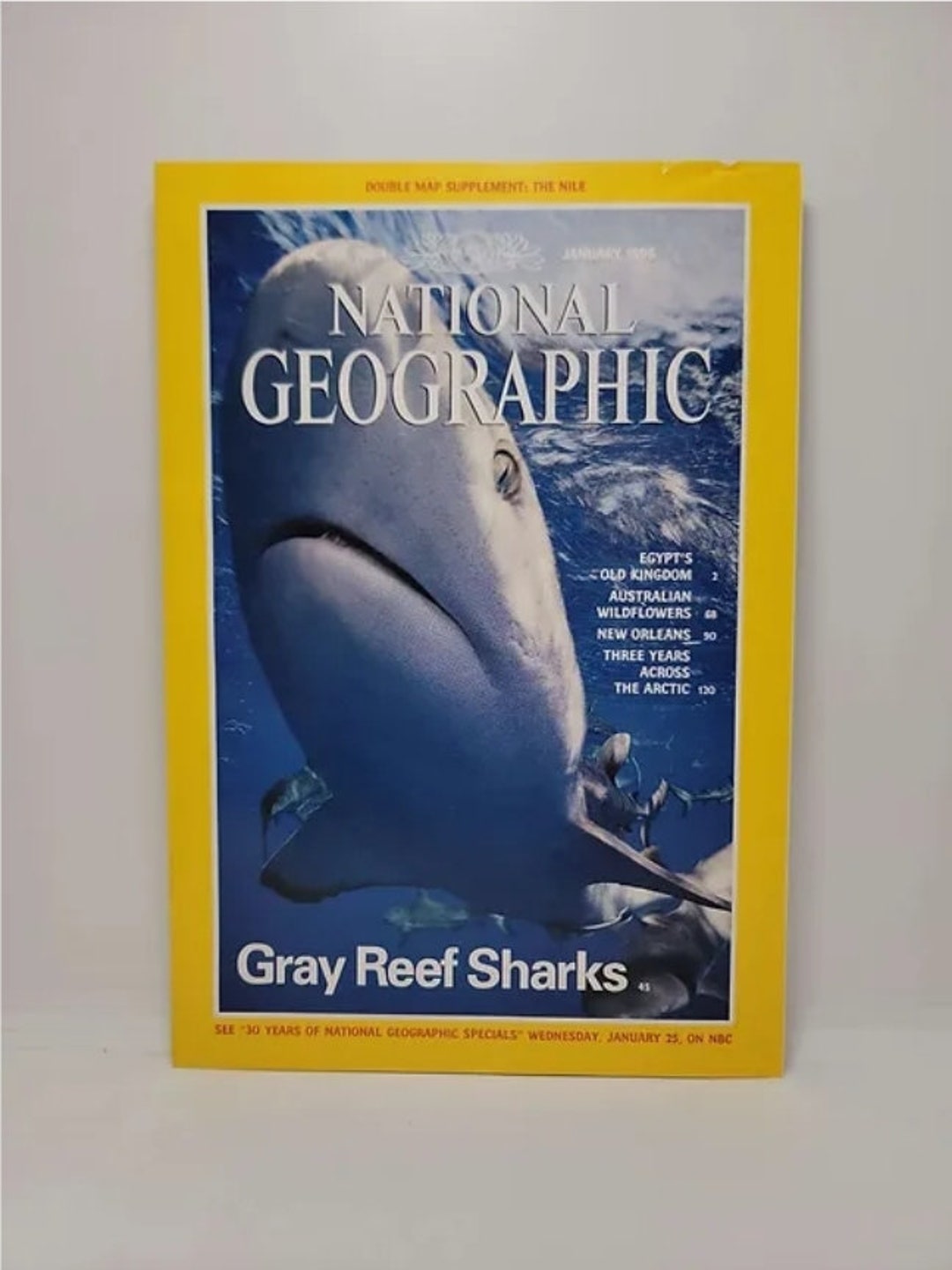 National Geographic Magazine (january 1995) (vol. 187, No.1) Single ...