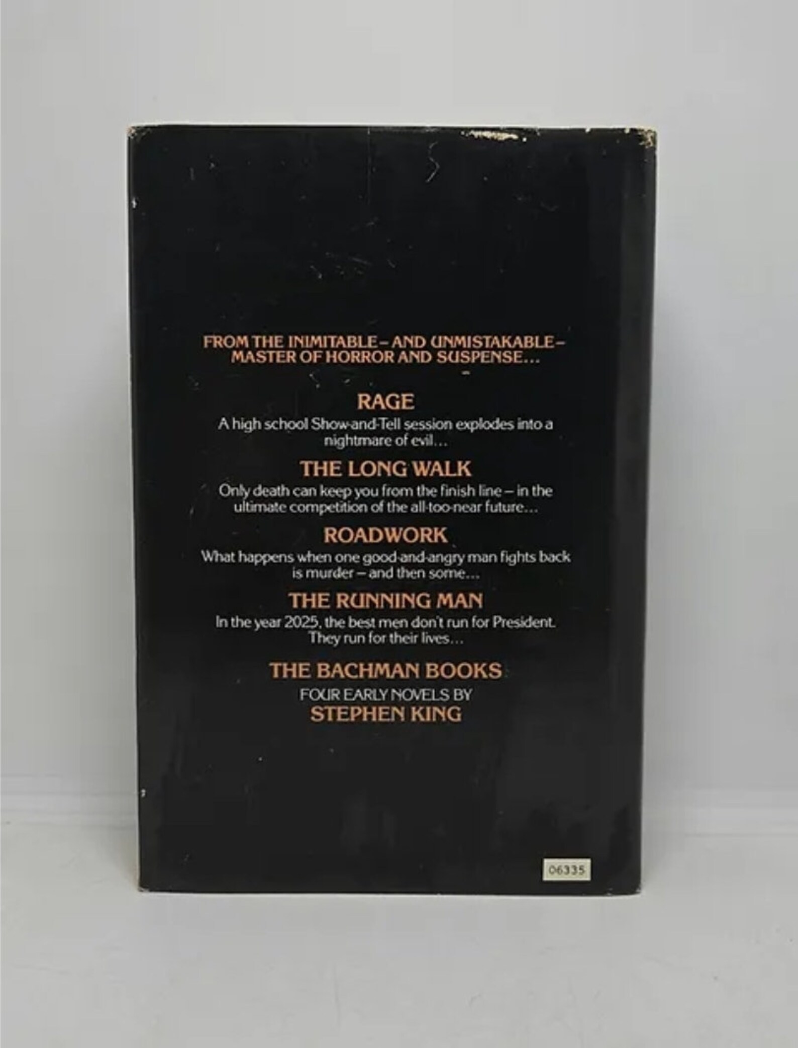 The Bachman Books: Rage / the Long Walk / Roadwork / the Running Man ...