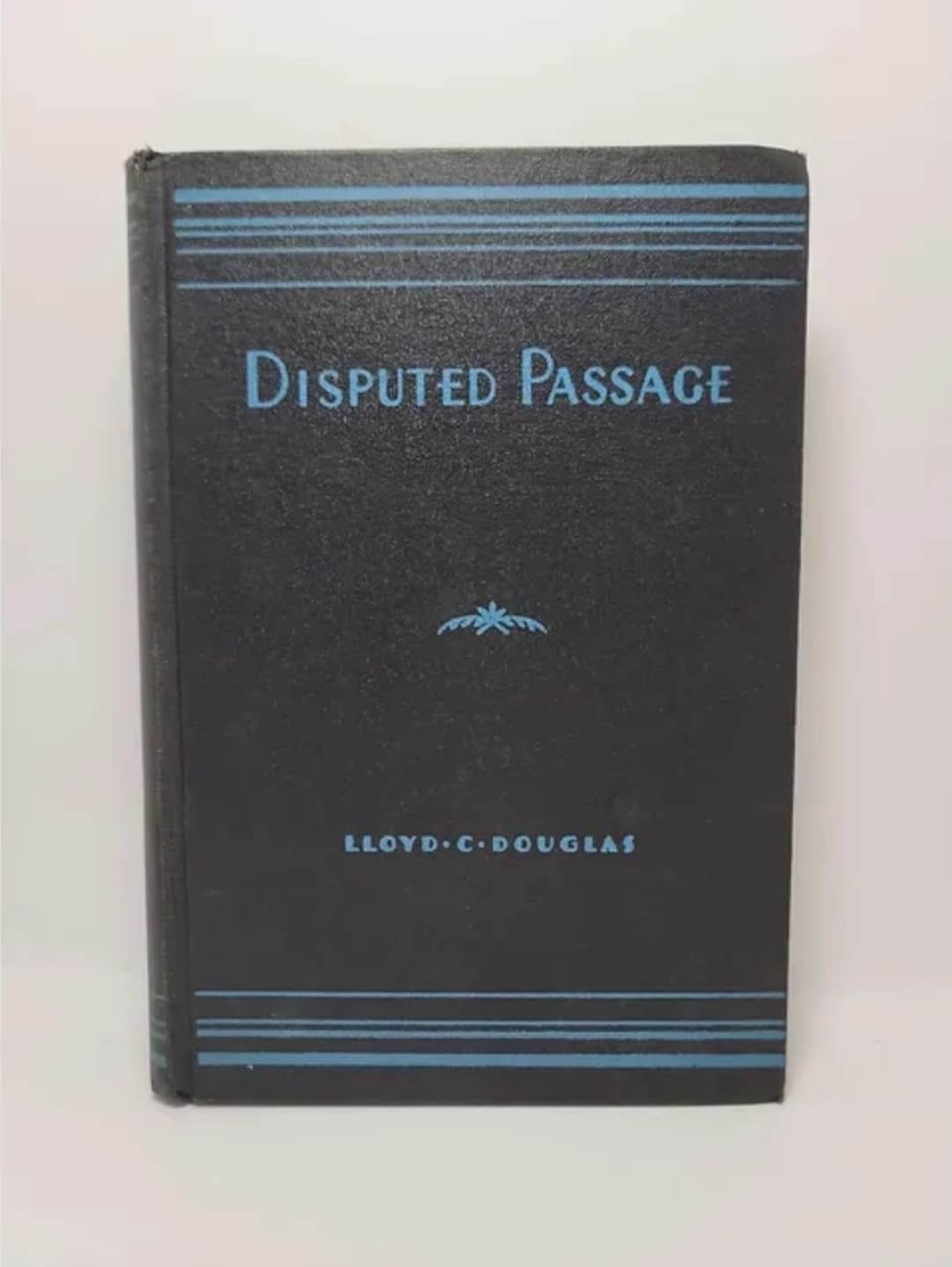 Disputed Passage by Lloyd C. Douglas 1939 Hardcover - Etsy
