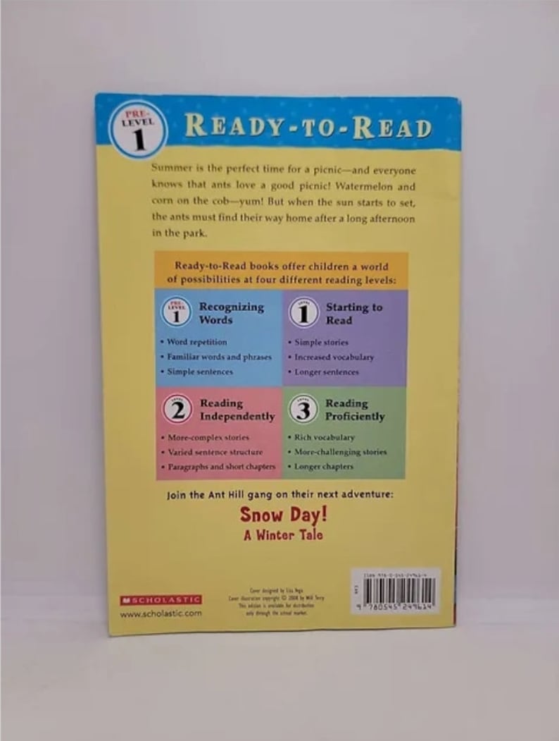 Picnic: A Day in the Park ready-to-read Pre-level 1 ant Hill Paperback Illustrated, June 3, 2008 ...