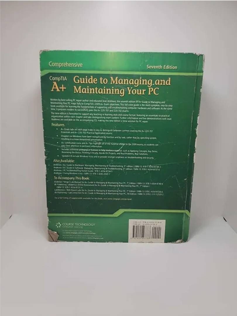 A Guide to Managing and Maintaining Your PC, 7th Edition 7th Edition by ...