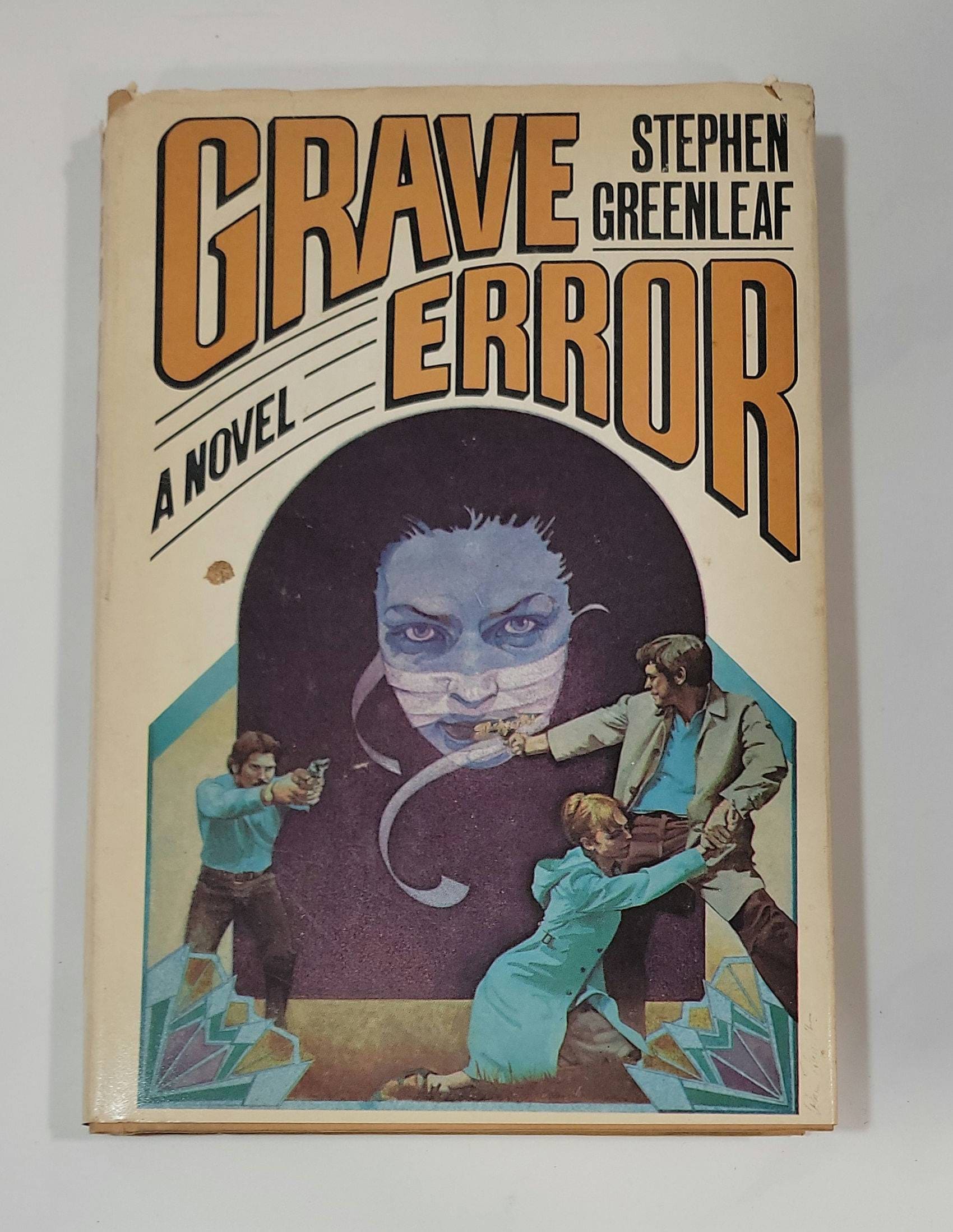 Grave Error by Stephen Greenleaf Vintage Hardcover 1979 Classic Mystery Fiction Book Suspense ...