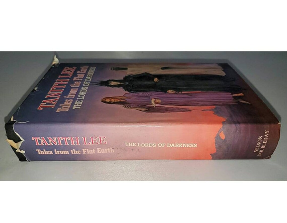 Tales From the Flat Earth: the Lords of Darkness by Tanith Lee Vintage Hardcover 1987 - Etsy