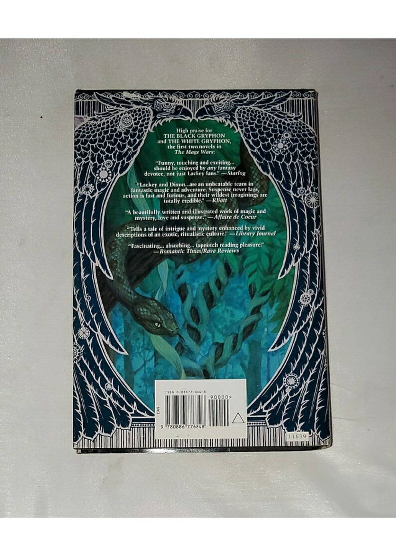 The Silver Gryphon by Mercedes Lackey & Larry Dixon Vintage Hardcover ...