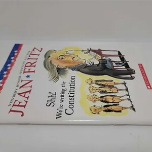 Shh! We're Writing the Constitution by Jean Fritz Illustrator Tomie ...
