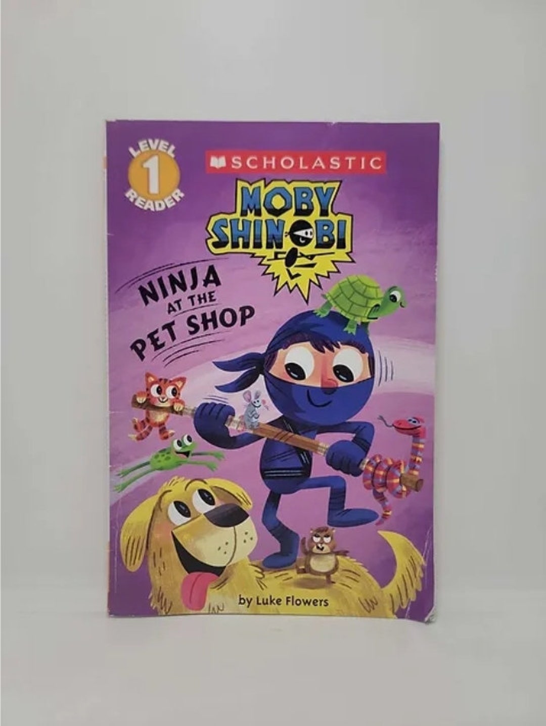Ninja at the Pet Shop: Moby Shinobi, Scholastic Reader Level 1 - Etsy