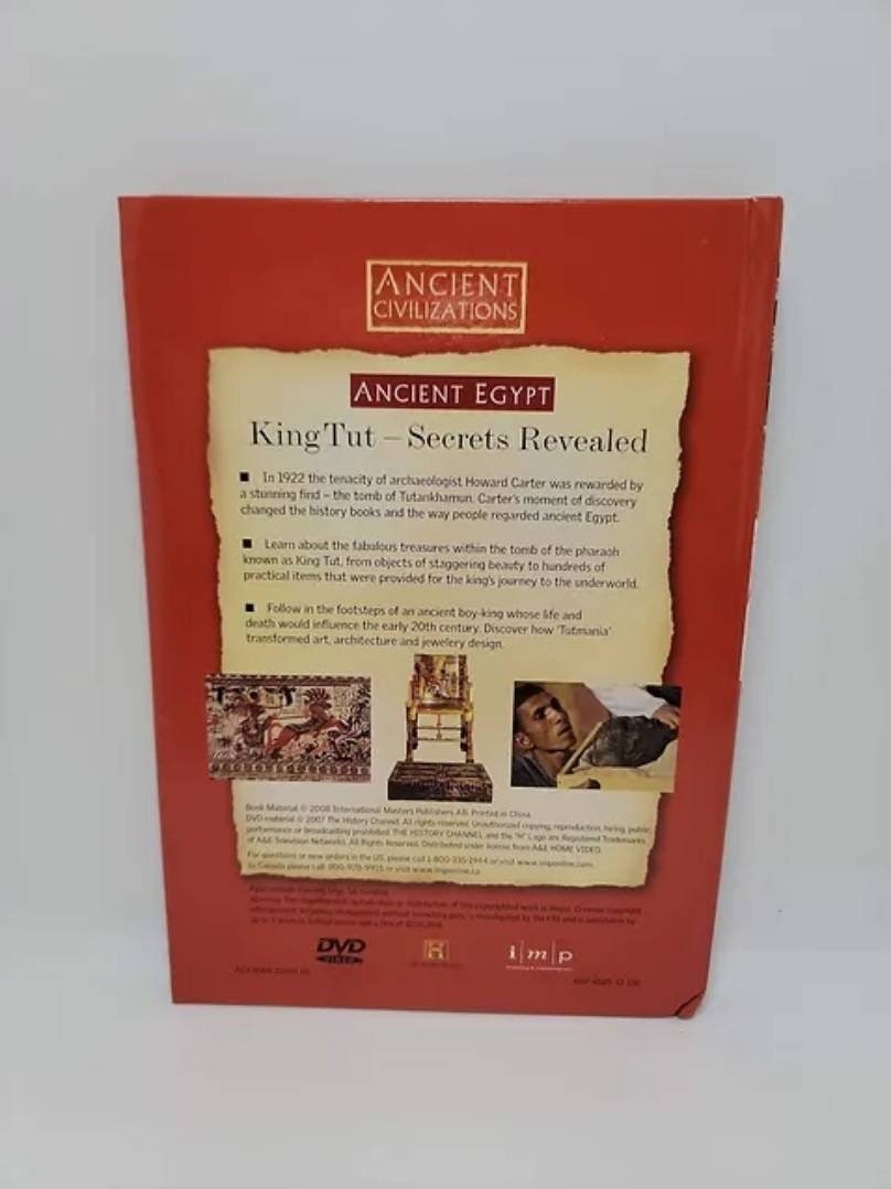 Ancient Egypt KING TUT secrets Revealed, Ancient Civilizations DVD ...