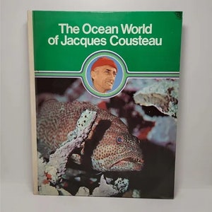 The Ocean World of Jacques Cousteau 1973 Hardcover - Etsy