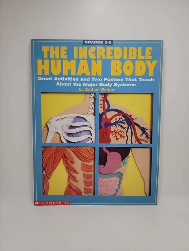 The Incredible Human Body grades 3-6 Paperback January 1 - Etsy
