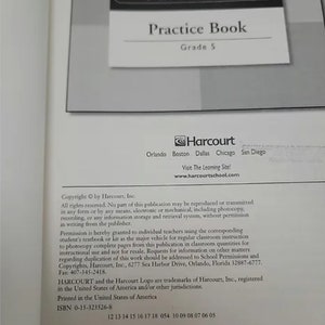 Trophies: Practice Book Grade 5 Paperback – Student Edition, January 1 ...