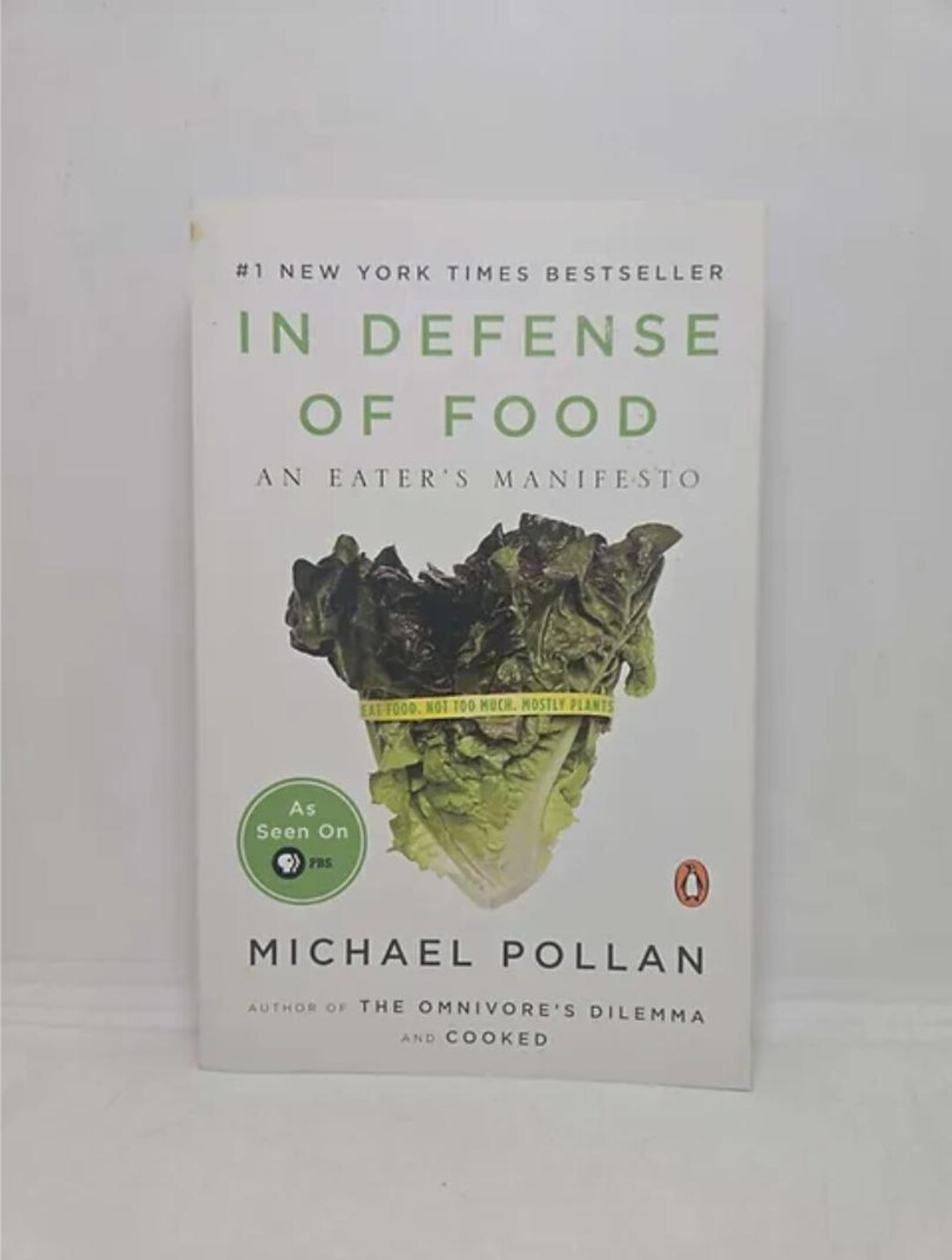 In Defense of Food: Michael Pollan, Eater's Manifesto (paperback) - Etsy