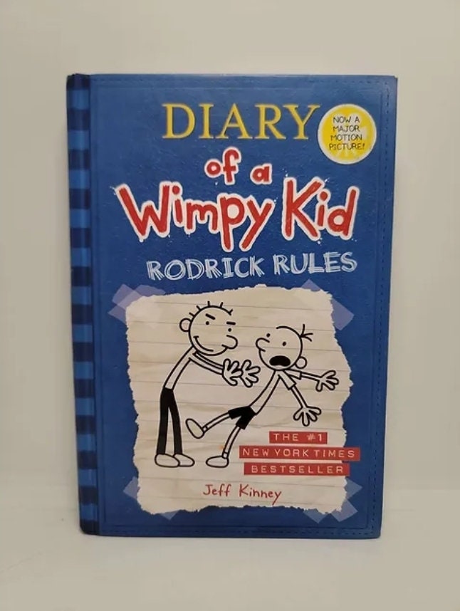 Rodrick Rules diary of a Wimpy Kid 2 Hardcover International Edition ...