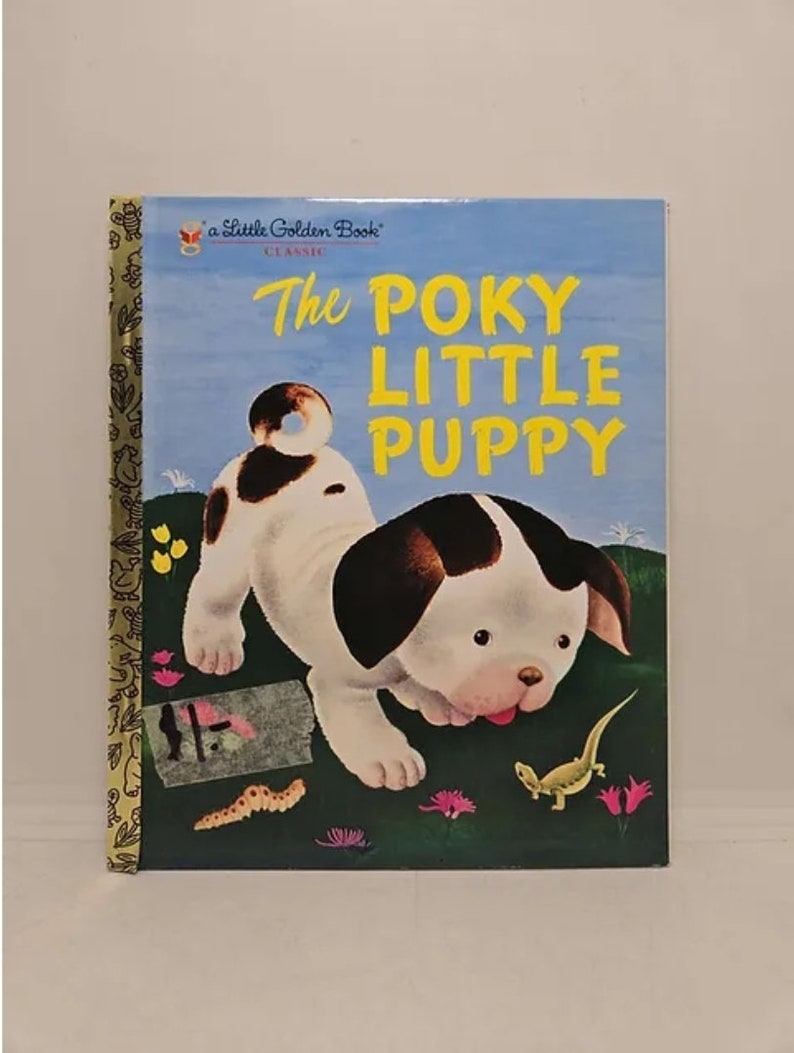 The Poky Little Puppy little Golden Book Board Book Abridged, 1970 by ...