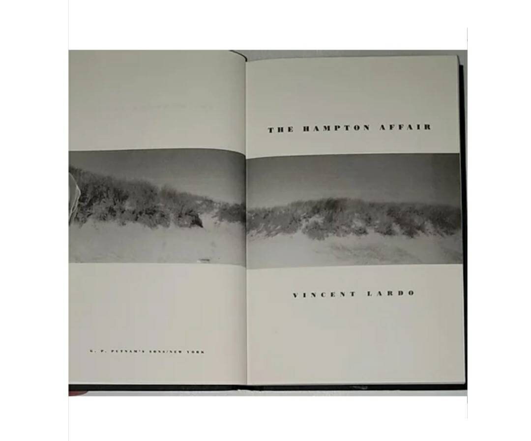 The Hampton Affair by Vincent Lardo Vintage Hardcover 1999 - Etsy