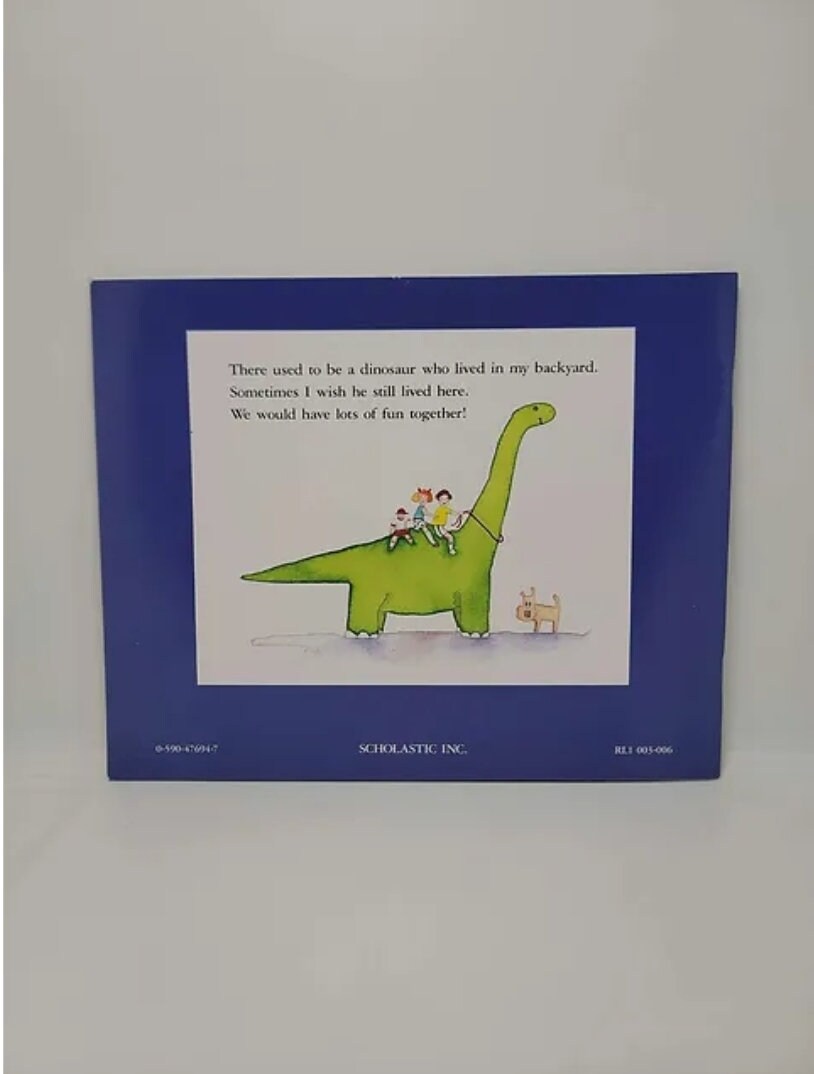 The Dinosaur Who Lived in My Backyard picture Puffin Books - Etsy