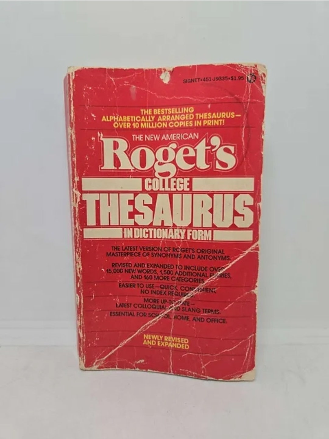 Roget's College Thesaurus in Dictionary Form 1978 - Etsy