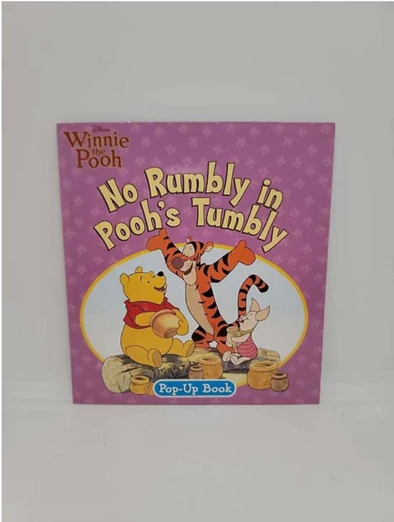 No Rumbly in Pooh's Tumbly Pop-up Book - Etsy
