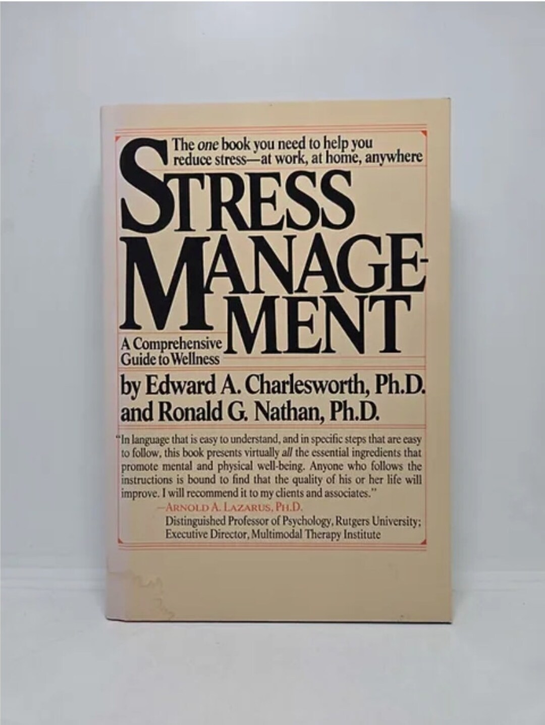 Stress Management: A Comprehensive Guide to Wellness Hardcover ...