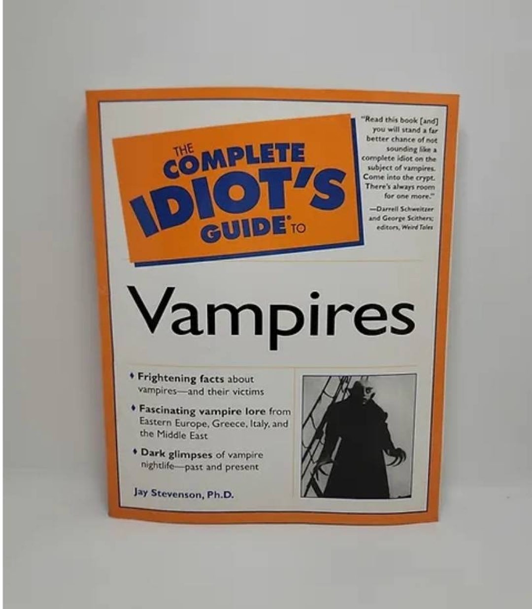 The Complete Idiot's Guide to Vampires Paperback – September 17, 2001 ...