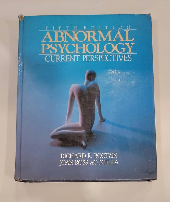 Abnormal Psychology Textbook