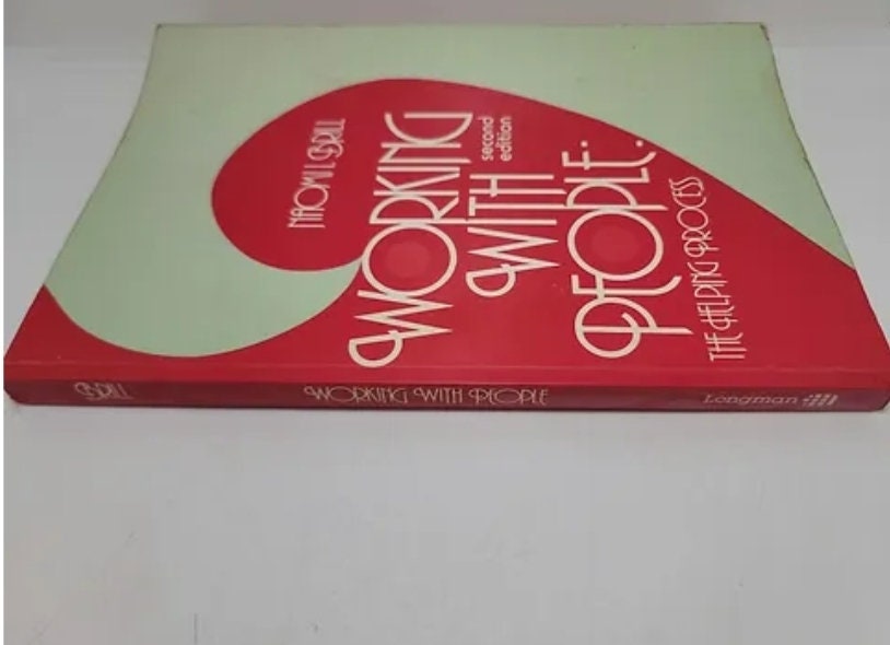 Working With People: the Helping Process Paperback January - Etsy