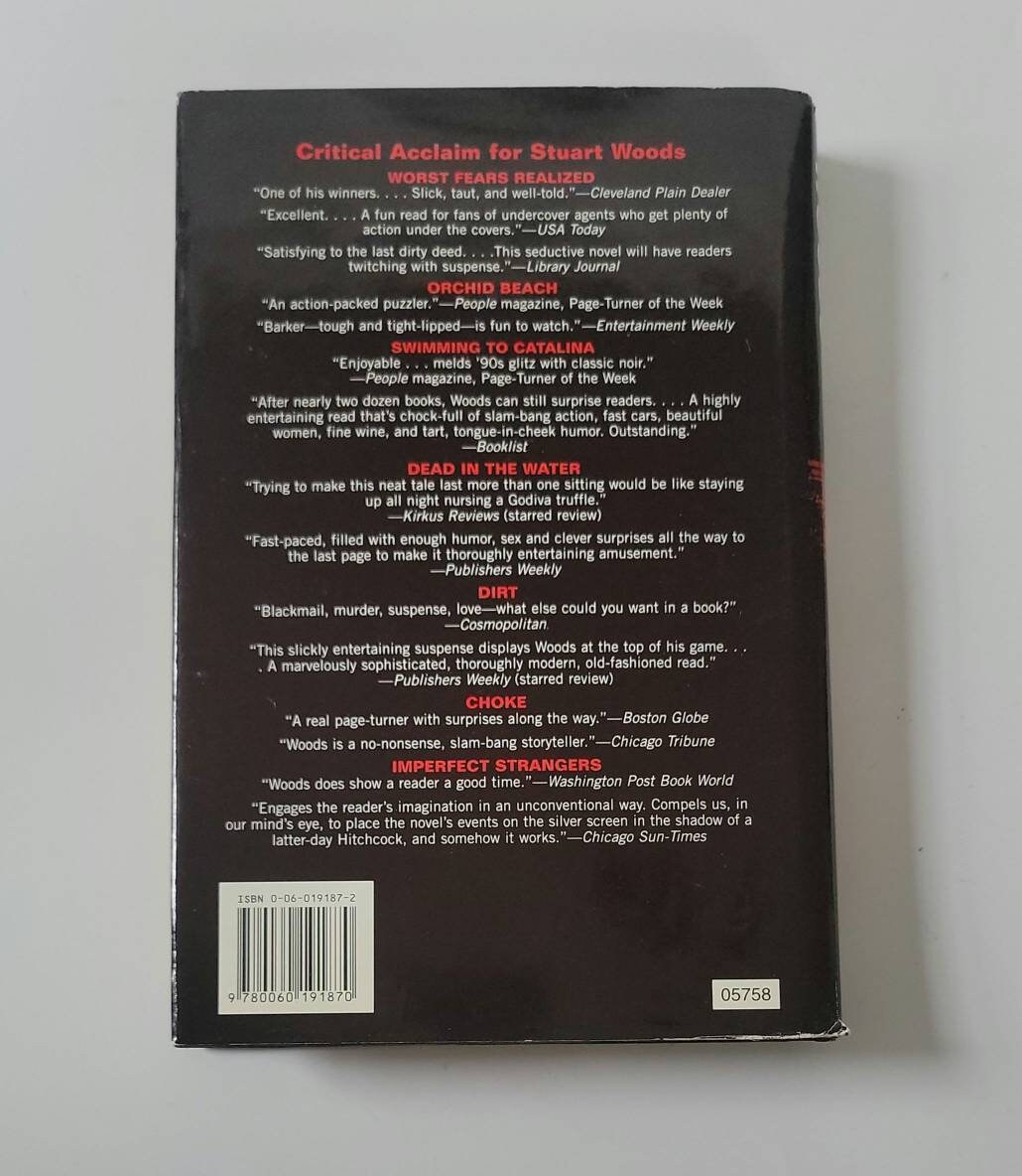 The Run by Stuart Woods Vintage Hardcover 2000 Book 5 of 7: Will Lee Novels New York Times ...