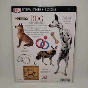 Eyewitness Dog Written by Juliet Clutton-brock - Etsy