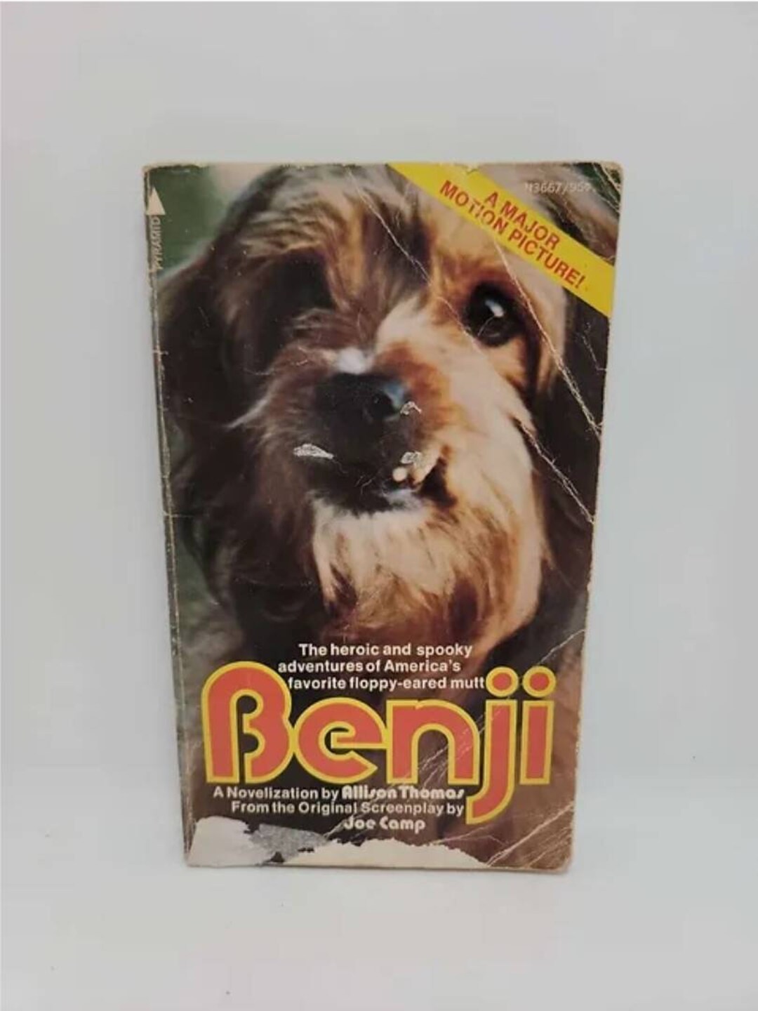 Benji: A Novelization by Allison Thomas 1980 Paperback - Etsy
