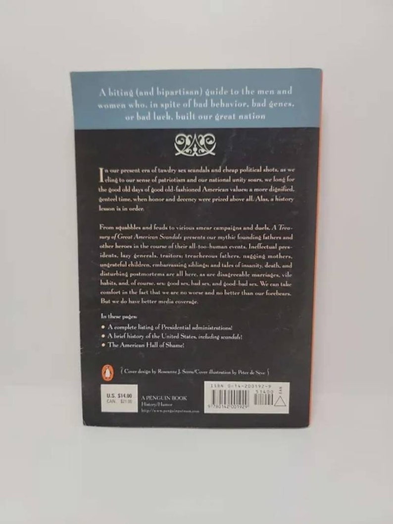 A Treasury of Great American Scandals: Tantalizing True Tales of ...