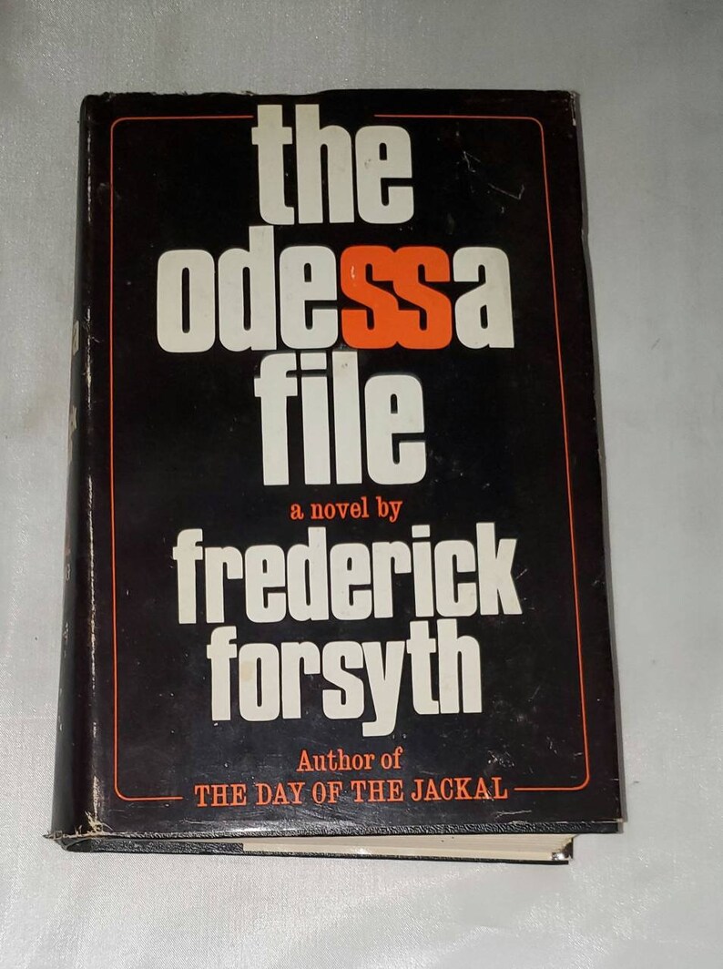 The Odessa File by Frederick Forsyth Vintage Hardcover 1972 - Etsy