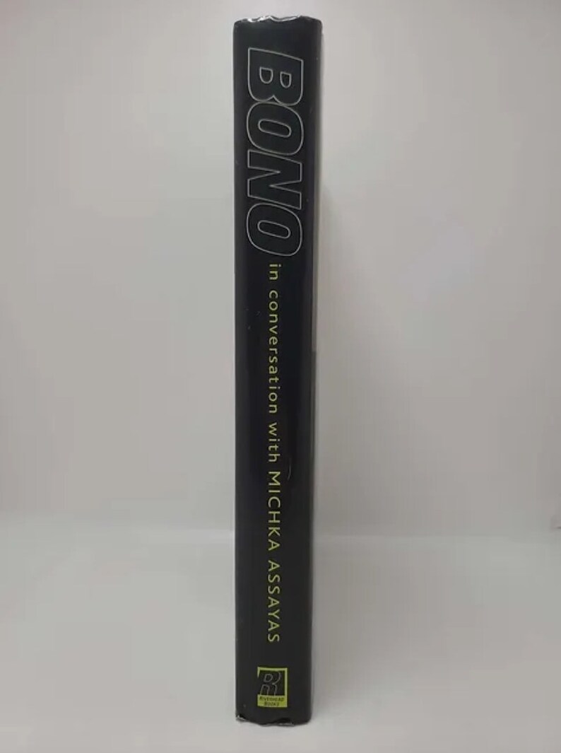 Bono: in Conversation With Michka Assayas Hardcover April - Etsy