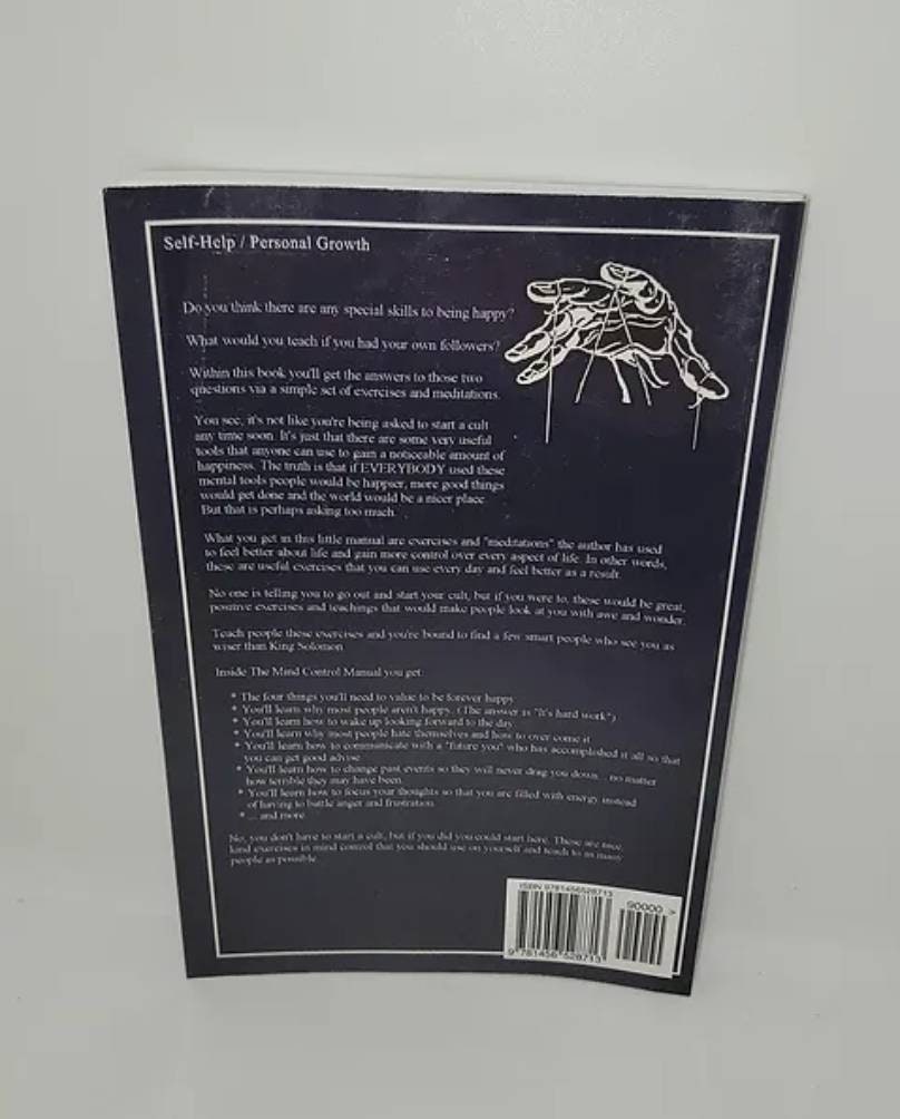 The Mind Control Manual of Dantalion Jones Paperback October 16, 2011 ...