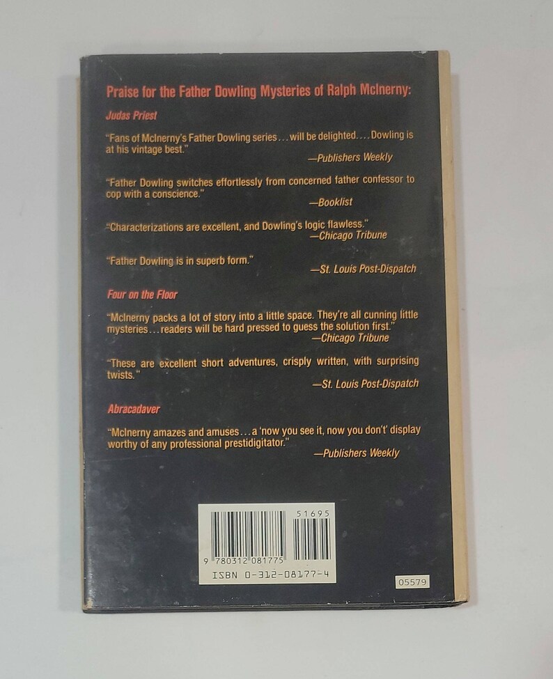 Desert Sinner by Ralph Mcinerny - Vintage Hardcover 1992 - Desert ...