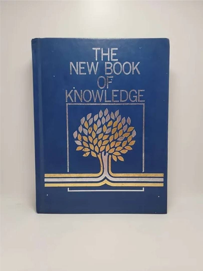 The New Book of Knowledge Volume 1, A 1989 Hardcover - Etsy
