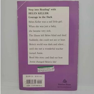 Helen Keller: Courage in the Dark by Johanna Hurwitz, Neverne Covington ...