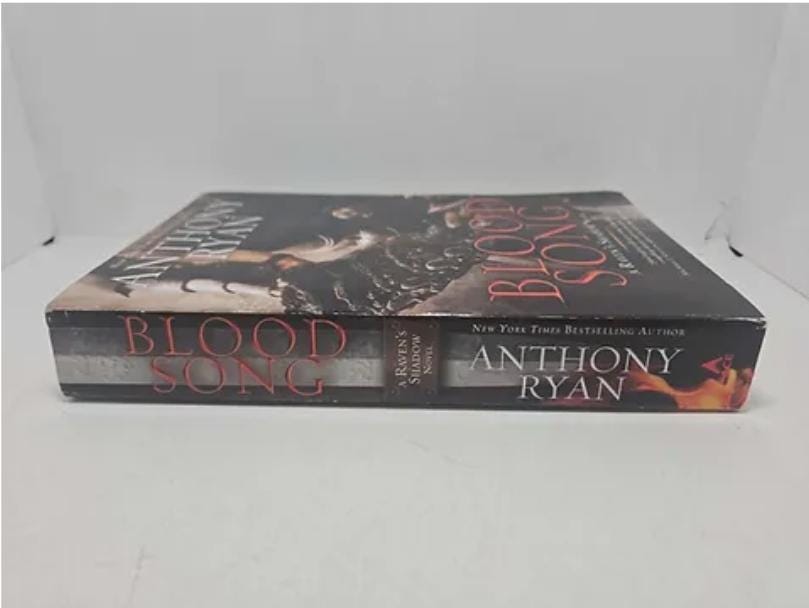 Blood Song (A Raven's Shadow Novel) Mass Market Paperback – June 24 ...