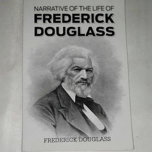 The Narrative of Frederick Douglass Book - Etsy