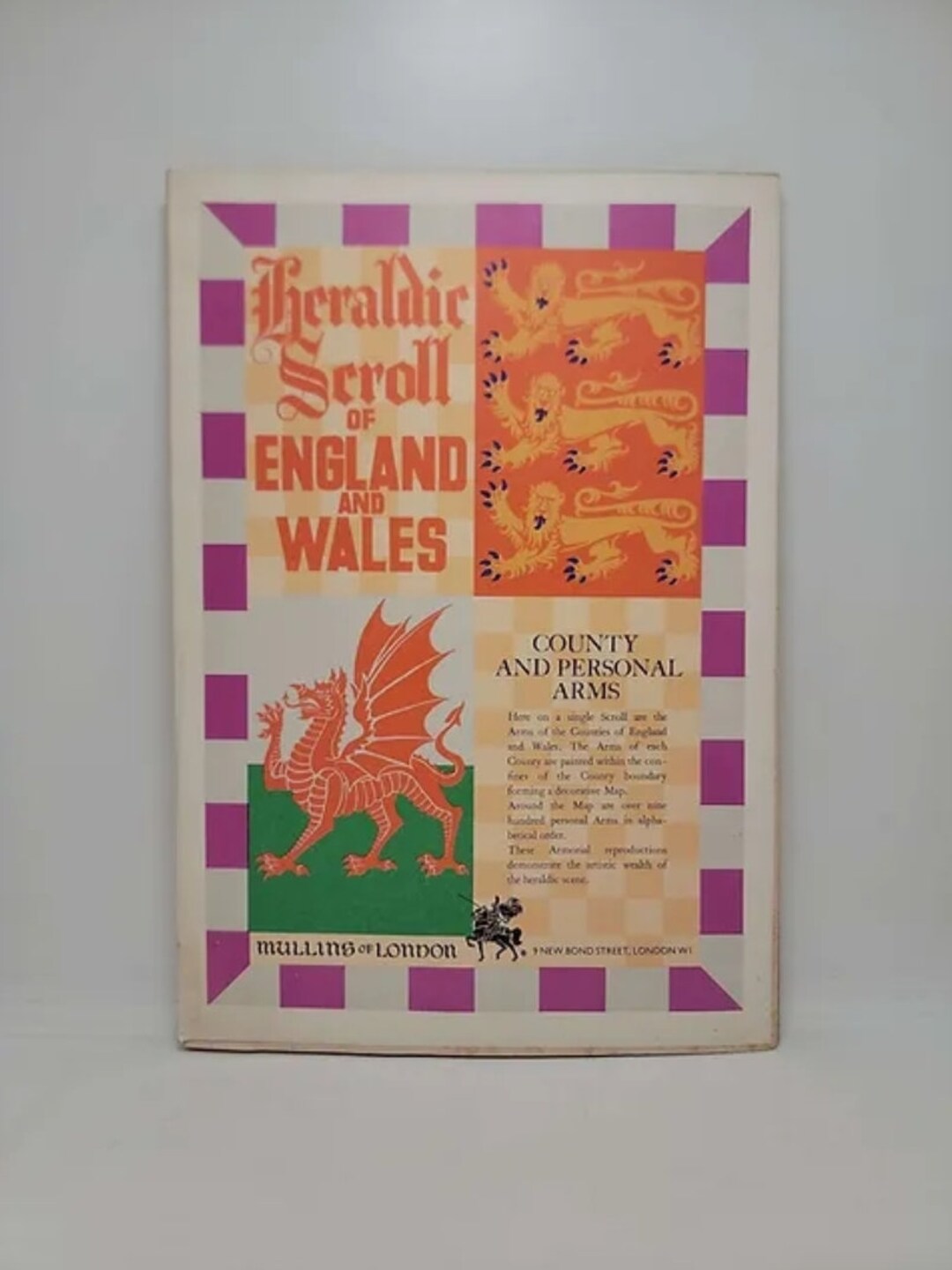 Heraldic Scroll of England and Wales: County and Personal Arms by ...