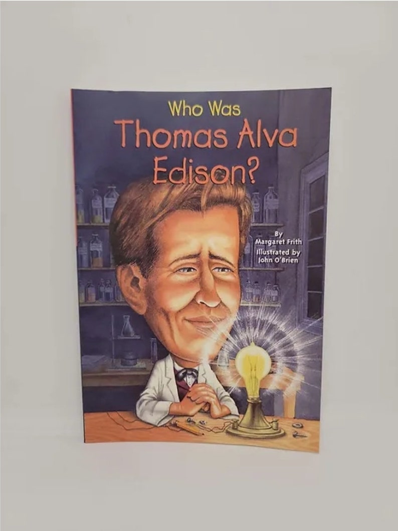 Who Was Thomas Alva Edison? Paperback – Illustrated, December 29, 2005 ...