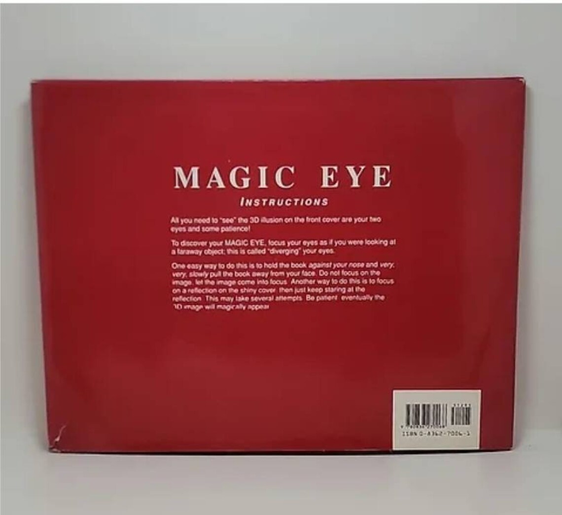 Magic Eye: A New Way of Looking at the World Hardcover - Etsy