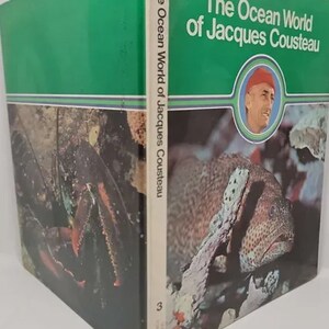 The Ocean World of Jacques Cousteau 1973 Hardcover - Etsy