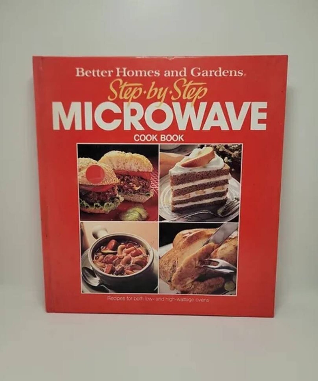 Better Homes and Gardens Step-by-step Microwave Cook Book Hardcover ...