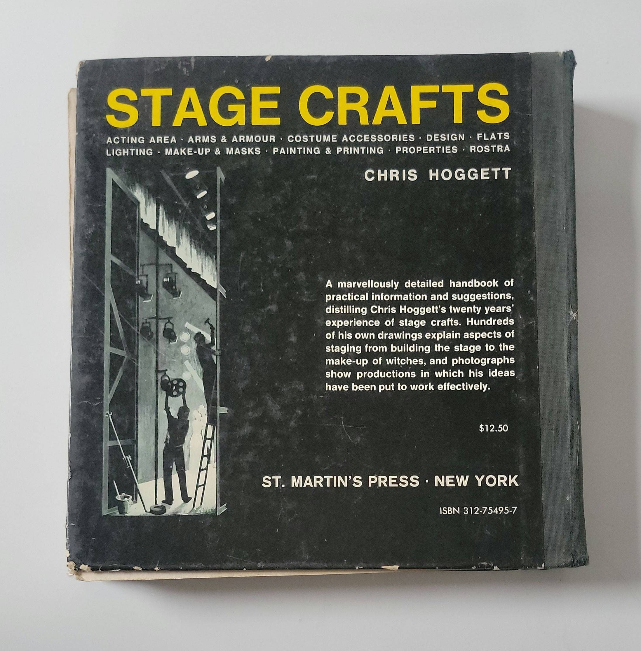 Stage Crafts by Chris Hoggett - Vintage Hardcover 1975 - Packed With ...