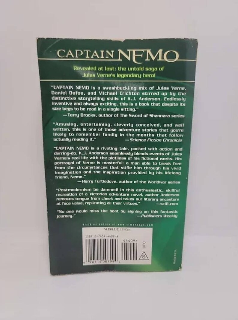 Captain Nemo: the Fantastic History of a Dark Genius Paperback November ...