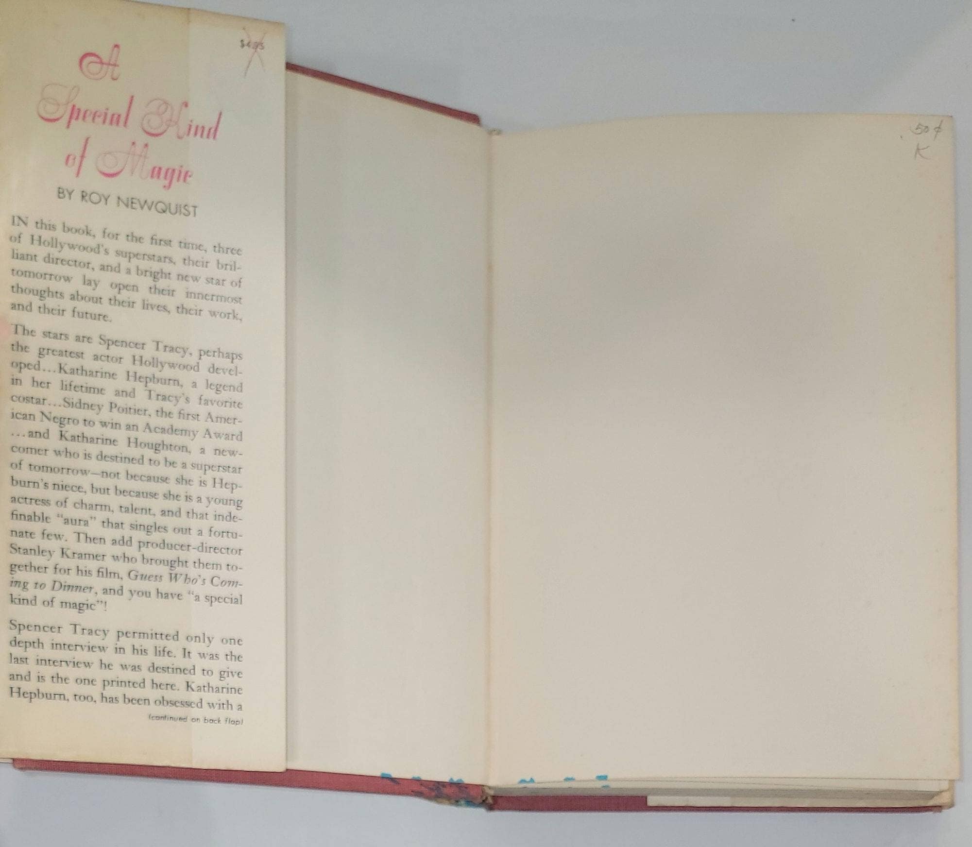 A Special Kind of Magic by Roy Newquist Vintage Hardcover 1967 the Last ...