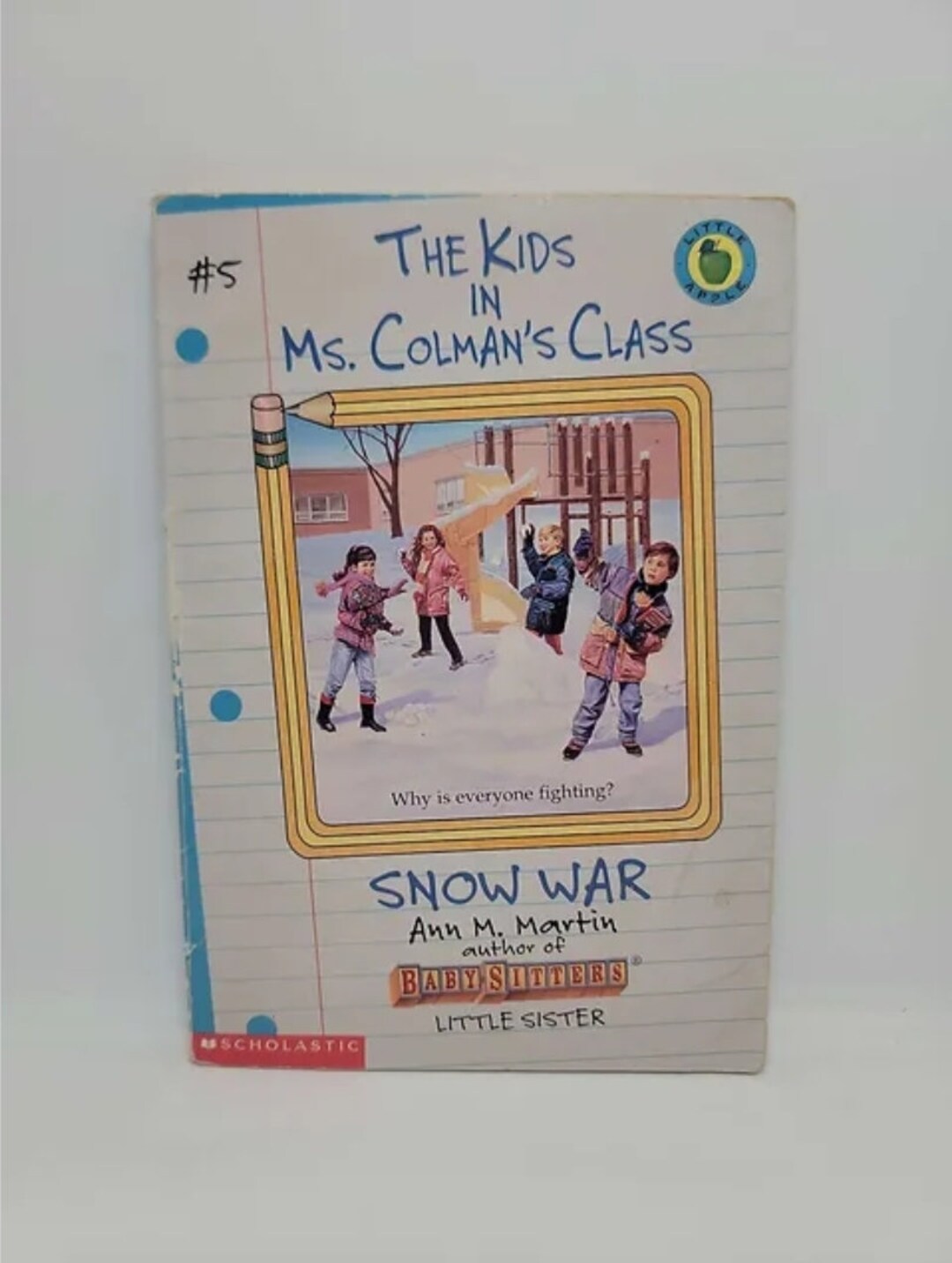 Snow War: Kids in Ms. Colman's Class, Book 5 (paperback) - Etsy