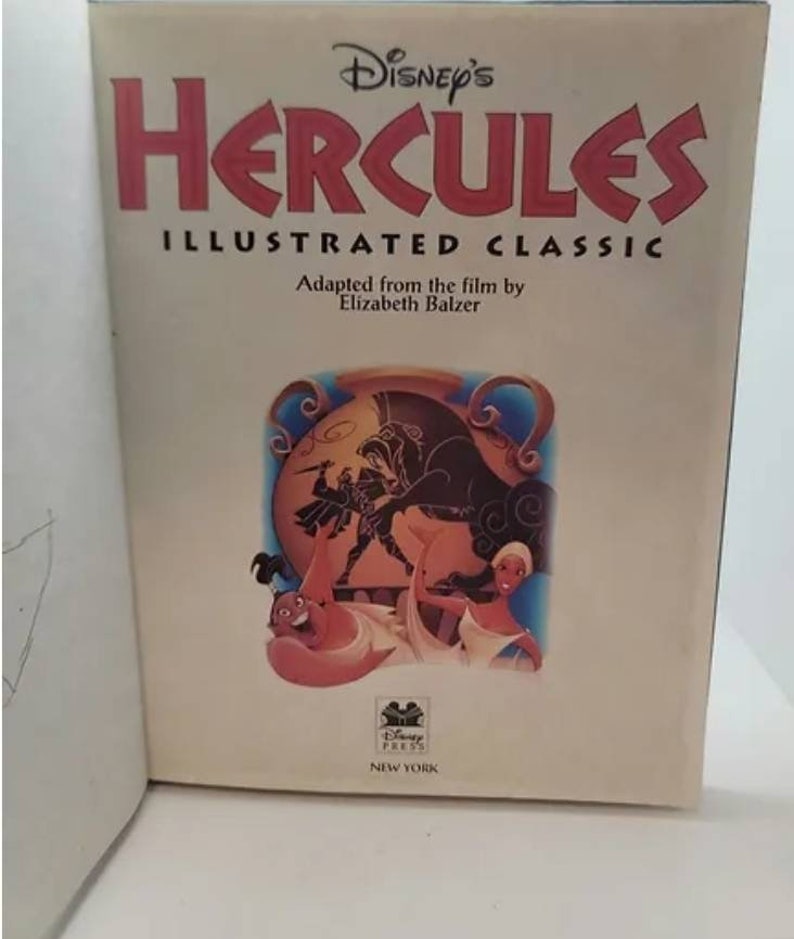 Hercules: Illustrated Classic Adapted From the Film by Elizabeth Balzer ...