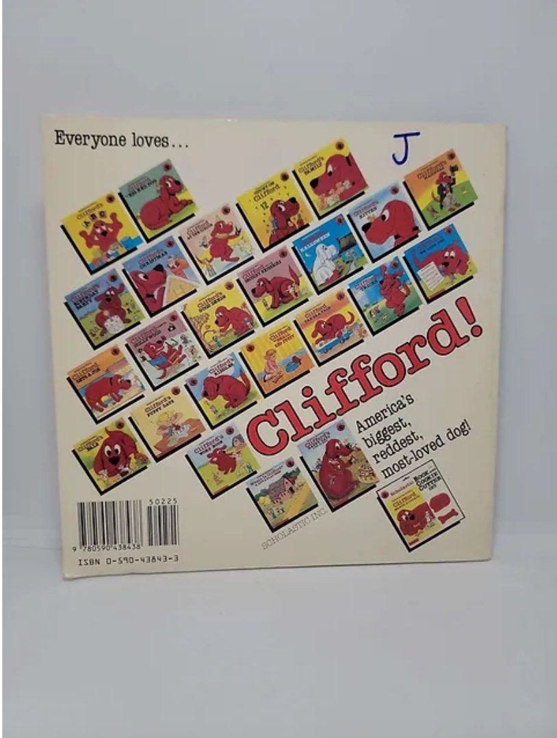 Clifford, We Love You clifford 8x8 Paperback First Scholastic 1991 by ...