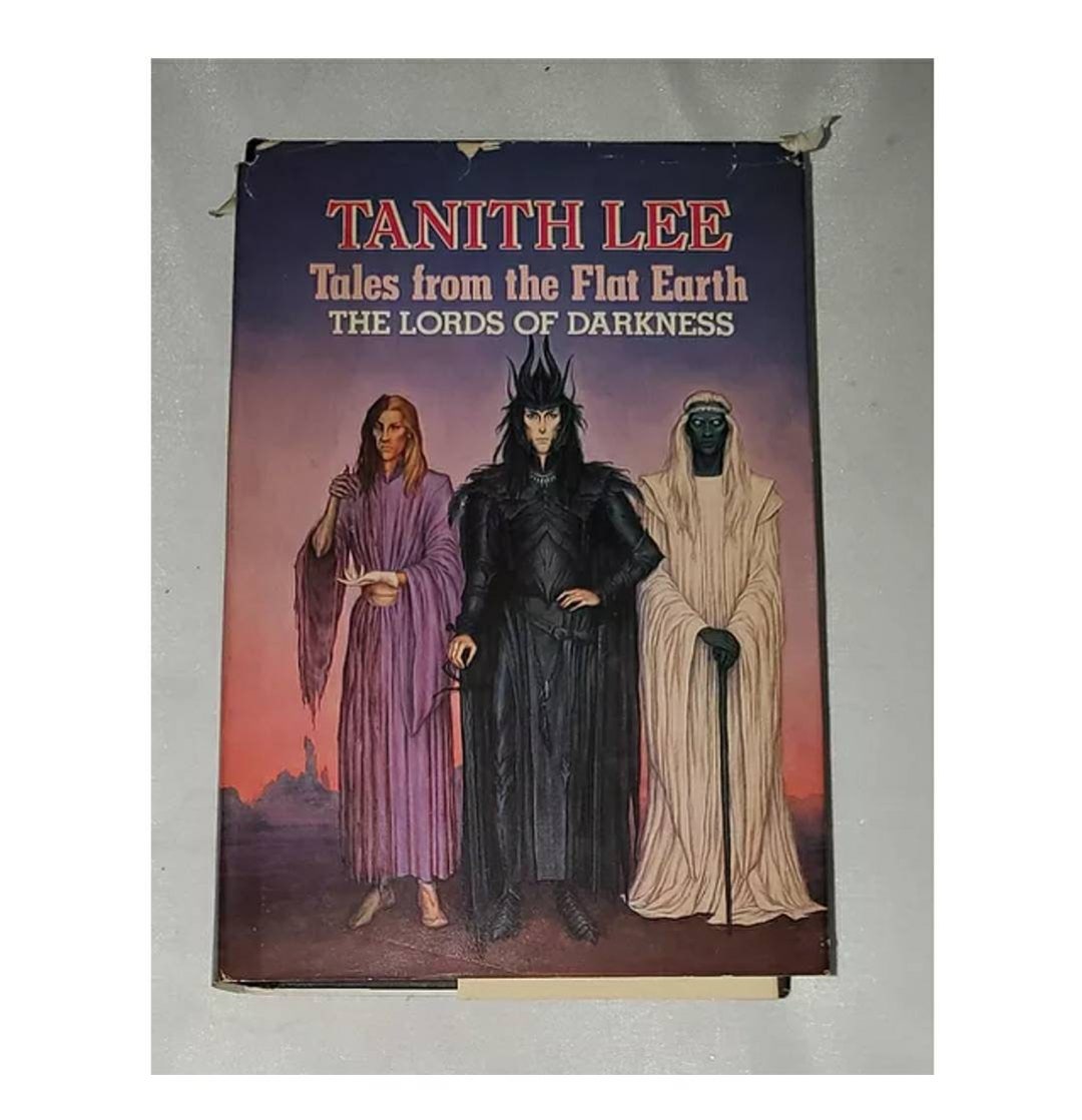 Tales From the Flat Earth: the Lords of Darkness by Tanith Lee Vintage Hardcover 1987 - Etsy